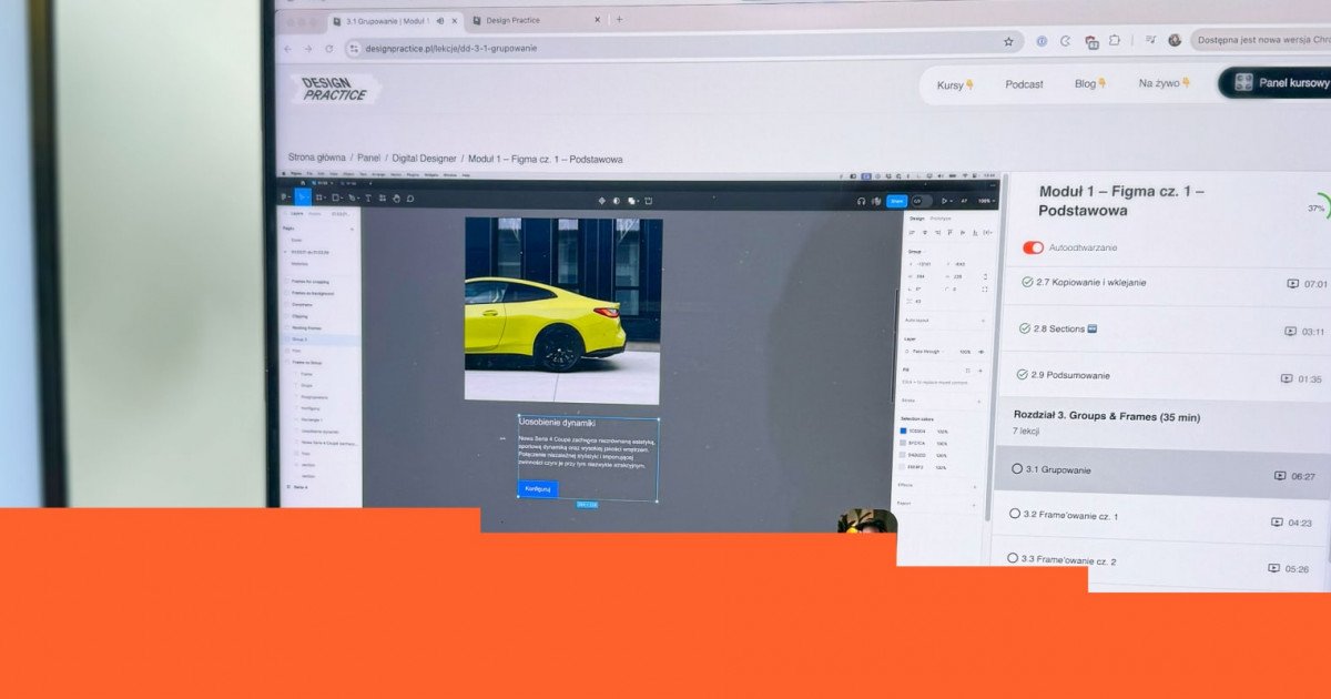 Czy każdy teraz może projektować strony? - Recenzja kursu Digital Designer