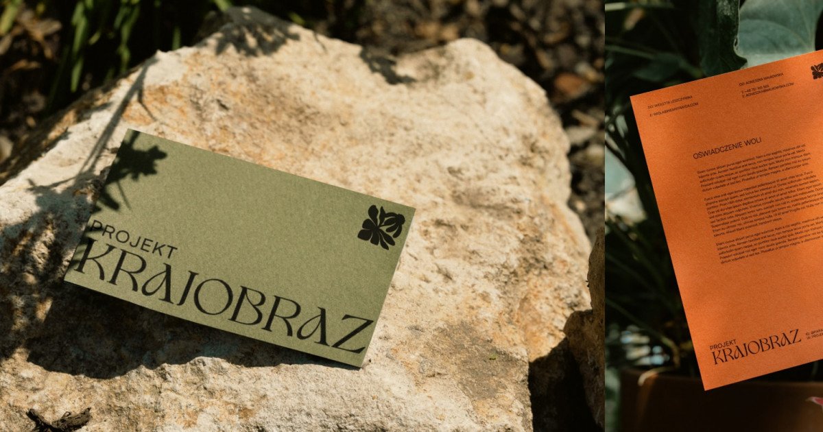 Natura na siatce rozmieszczona - Identyfikacja Projekt Krajobraz od FRAYDA